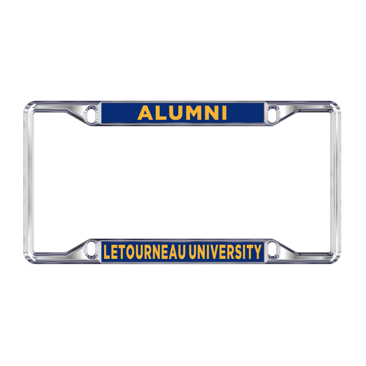 Standard License Plate Frame, Alumni – LeTourneau Campus Store