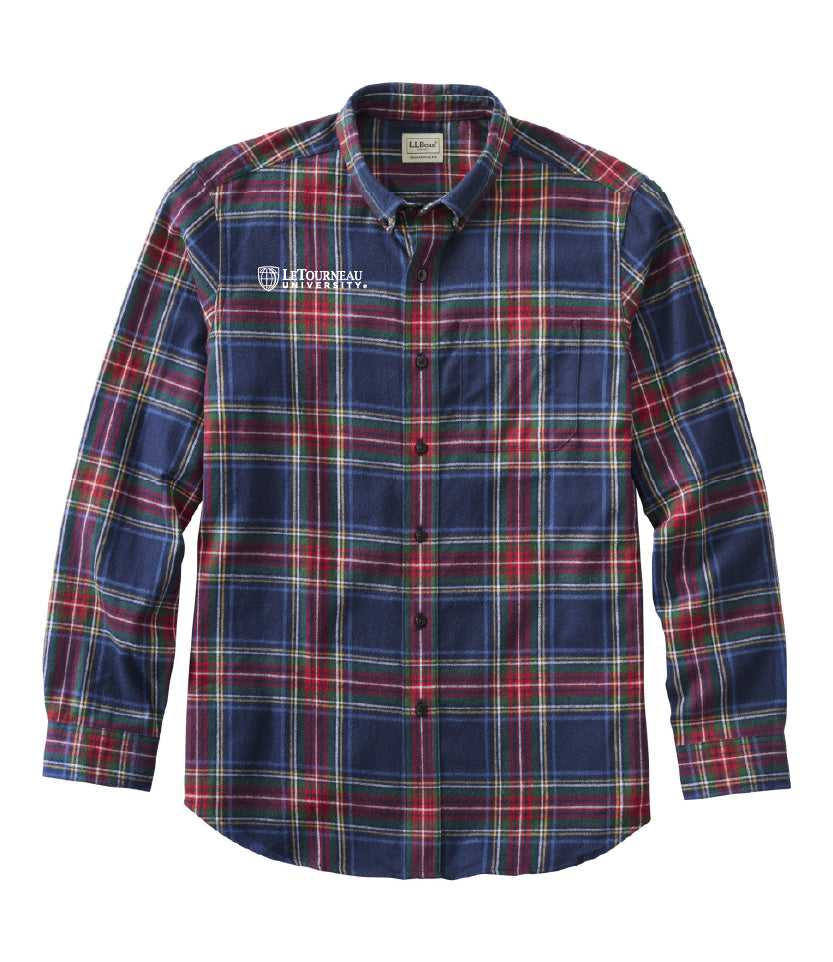 Scotch Plaid Flannel Shirt | Navy Stewart – LeTourneau Campus Store
